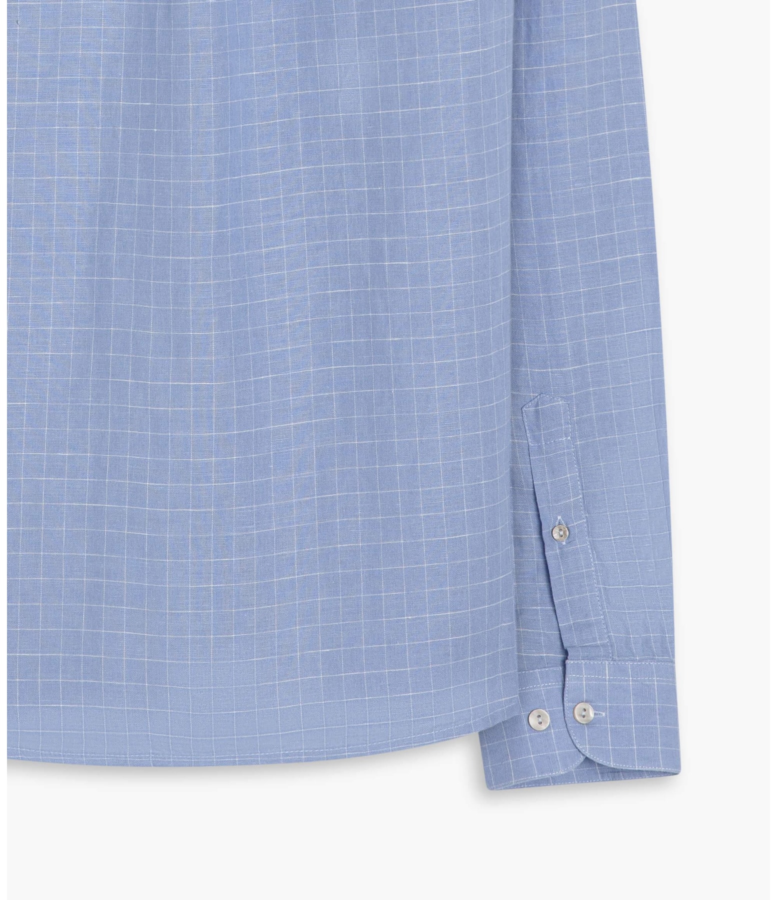 Camisa Linho Rud Azul Bic