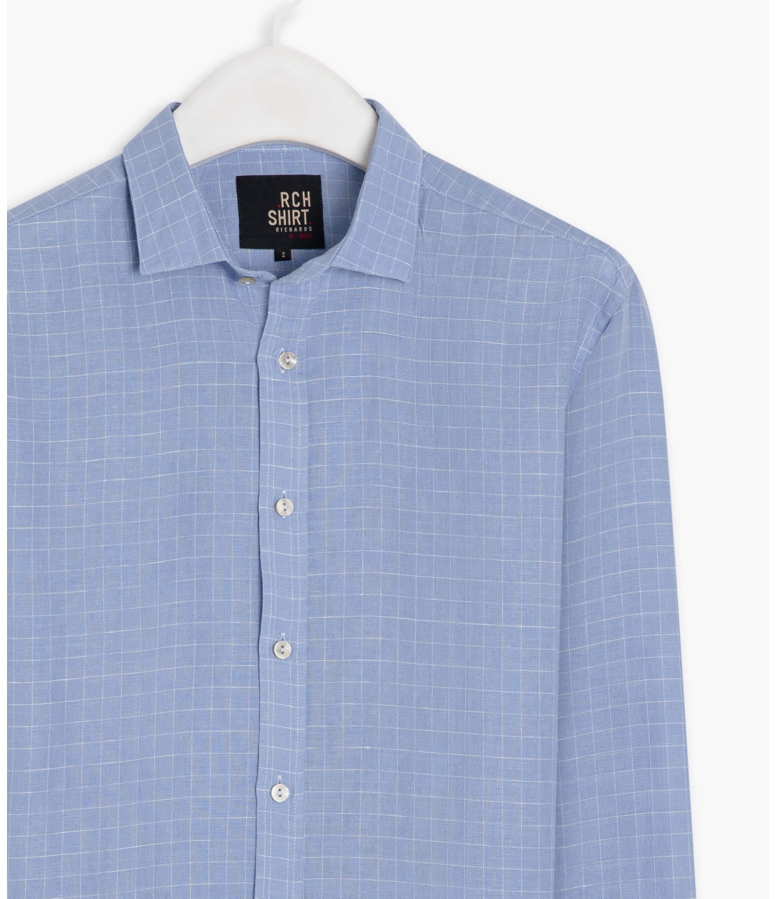 Camisa Linho Rud Azul Bic