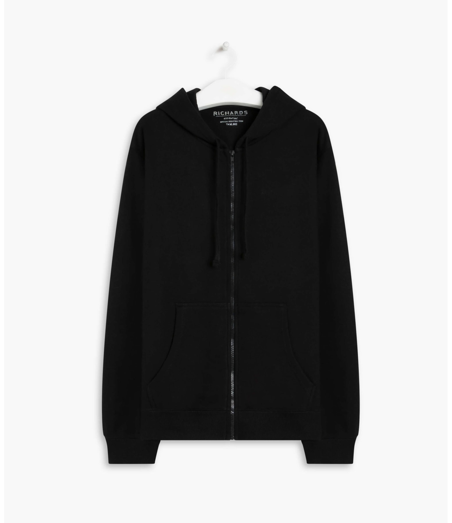 Moletom Basic Rch Ziper Preto