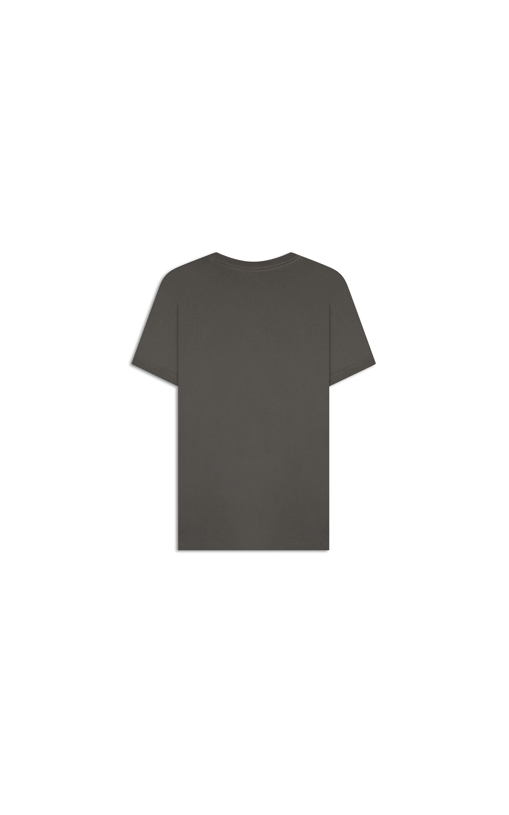 T-Shirt Khaki Around The World Basic Fit Tabaco
